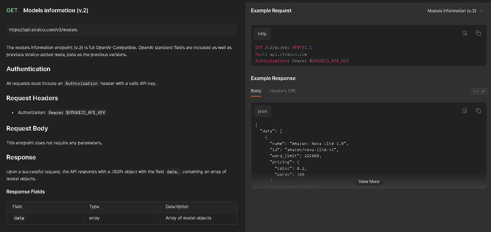 🚀 New OpenAI-Compatible API v2 - Straico